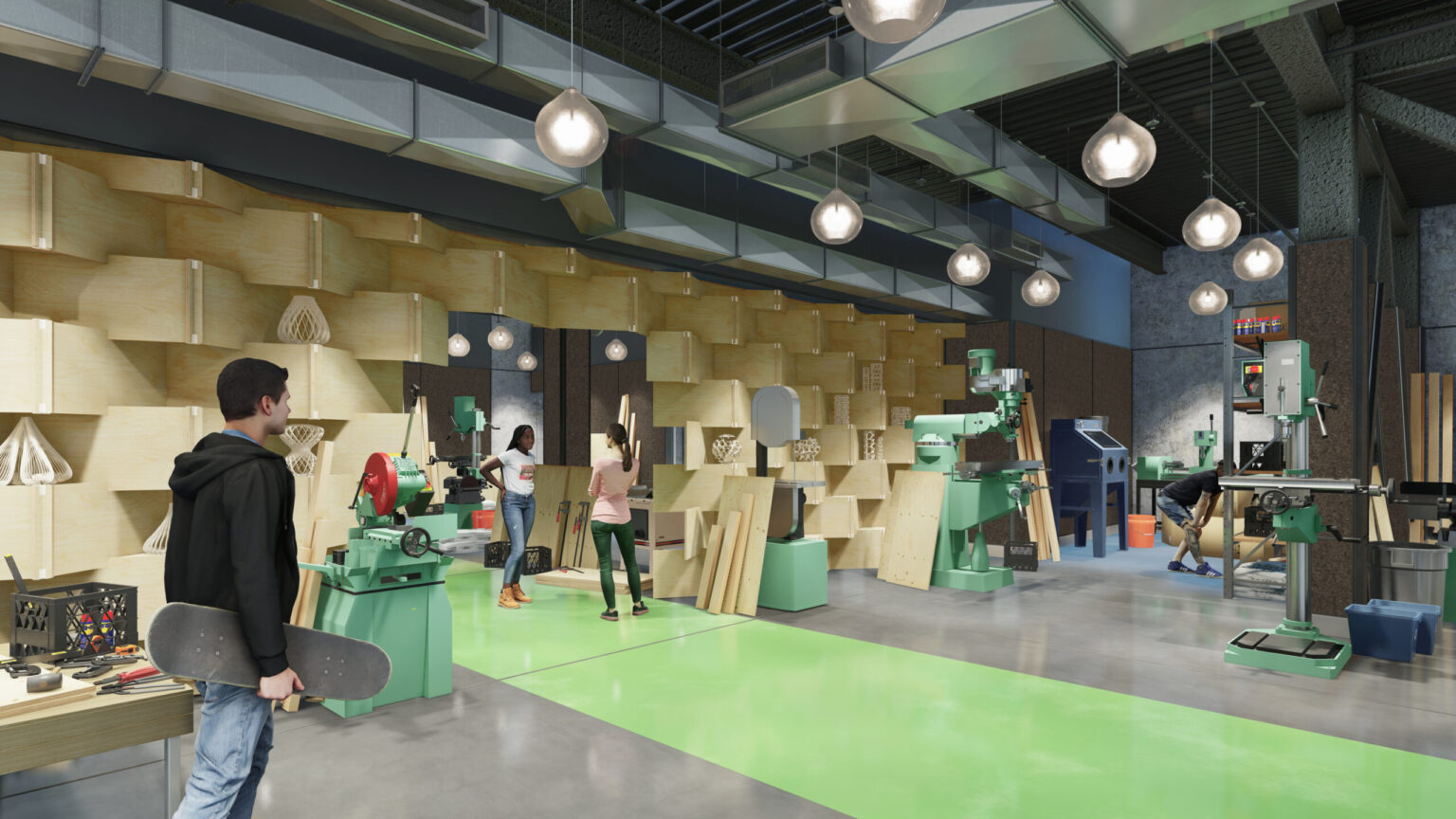 Students Lead Design-Build Efforts at Virginia Tech CID LLC - VMDO ...