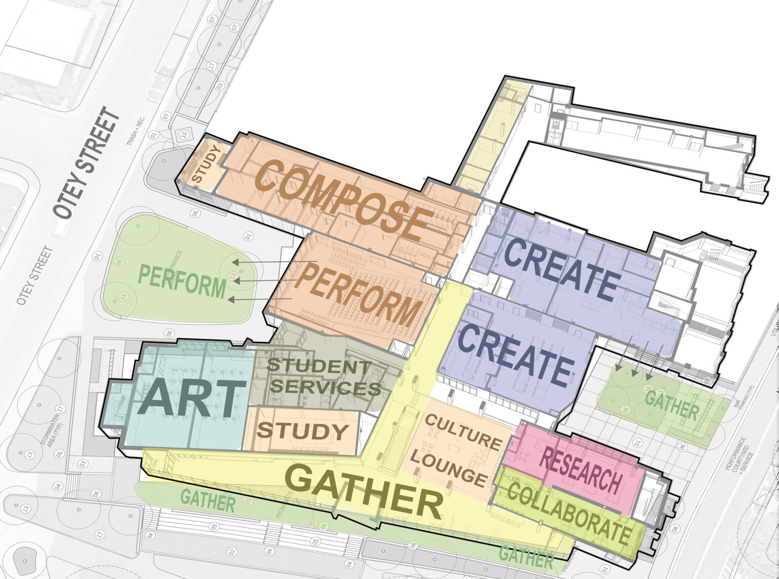 Virginia Tech Creativity + Innovation District - VMDO Architects